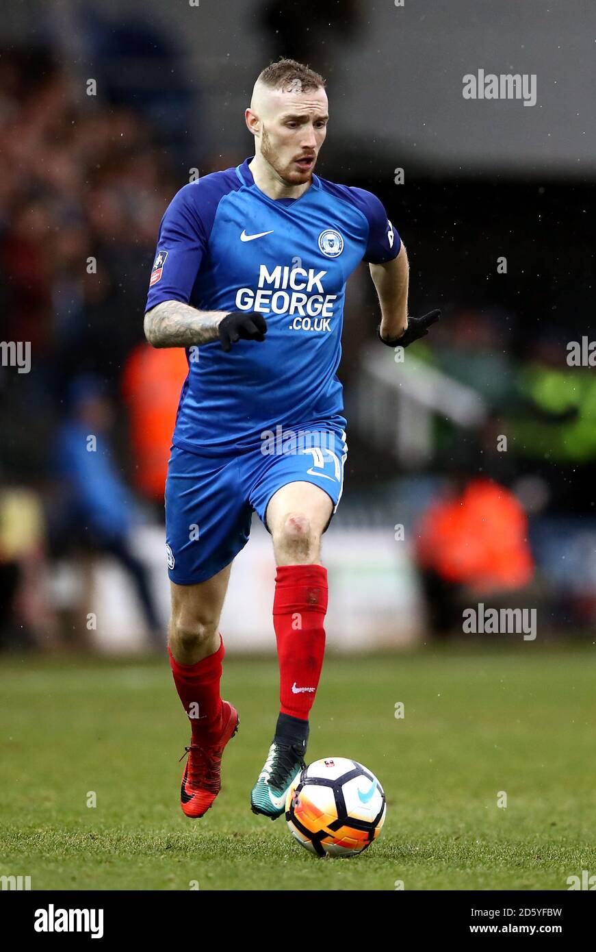 Peterborough United's Marcus Maddison Stock Photo - Alamy