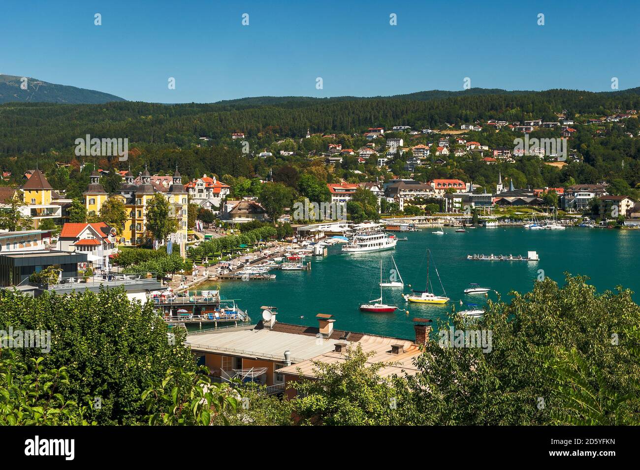 Velden at lake woerthersee hi-res stock photography and images - Alamy
