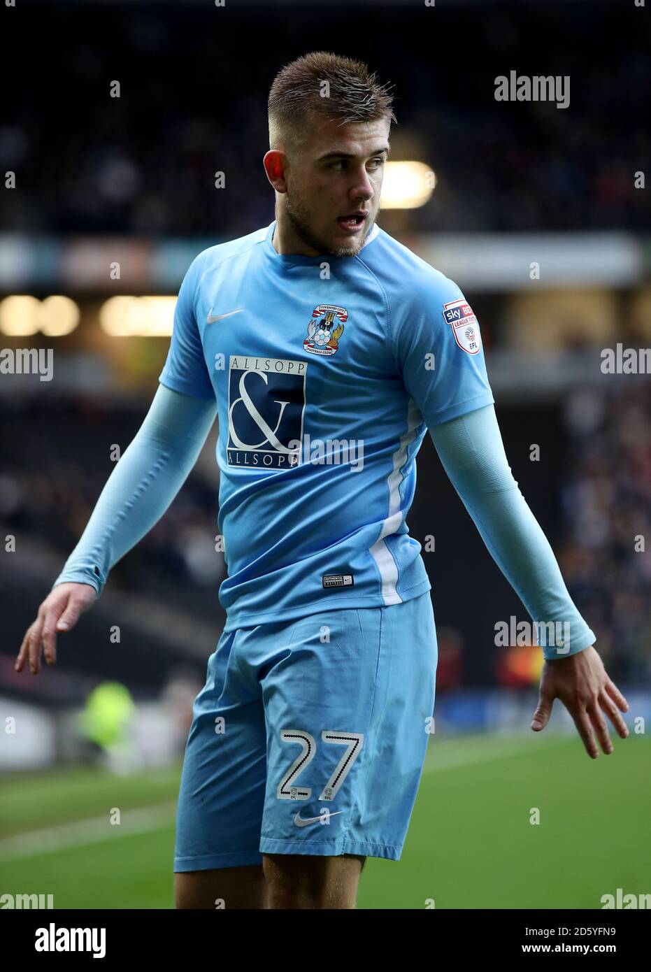 Coventry City's Josh Barrett Stock Photo - Alamy