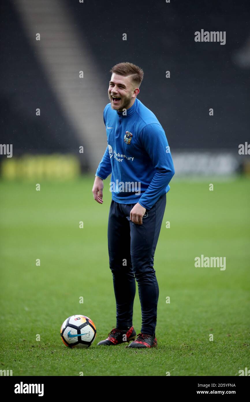 Coventry City's Josh Barrett Stock Photo - Alamy