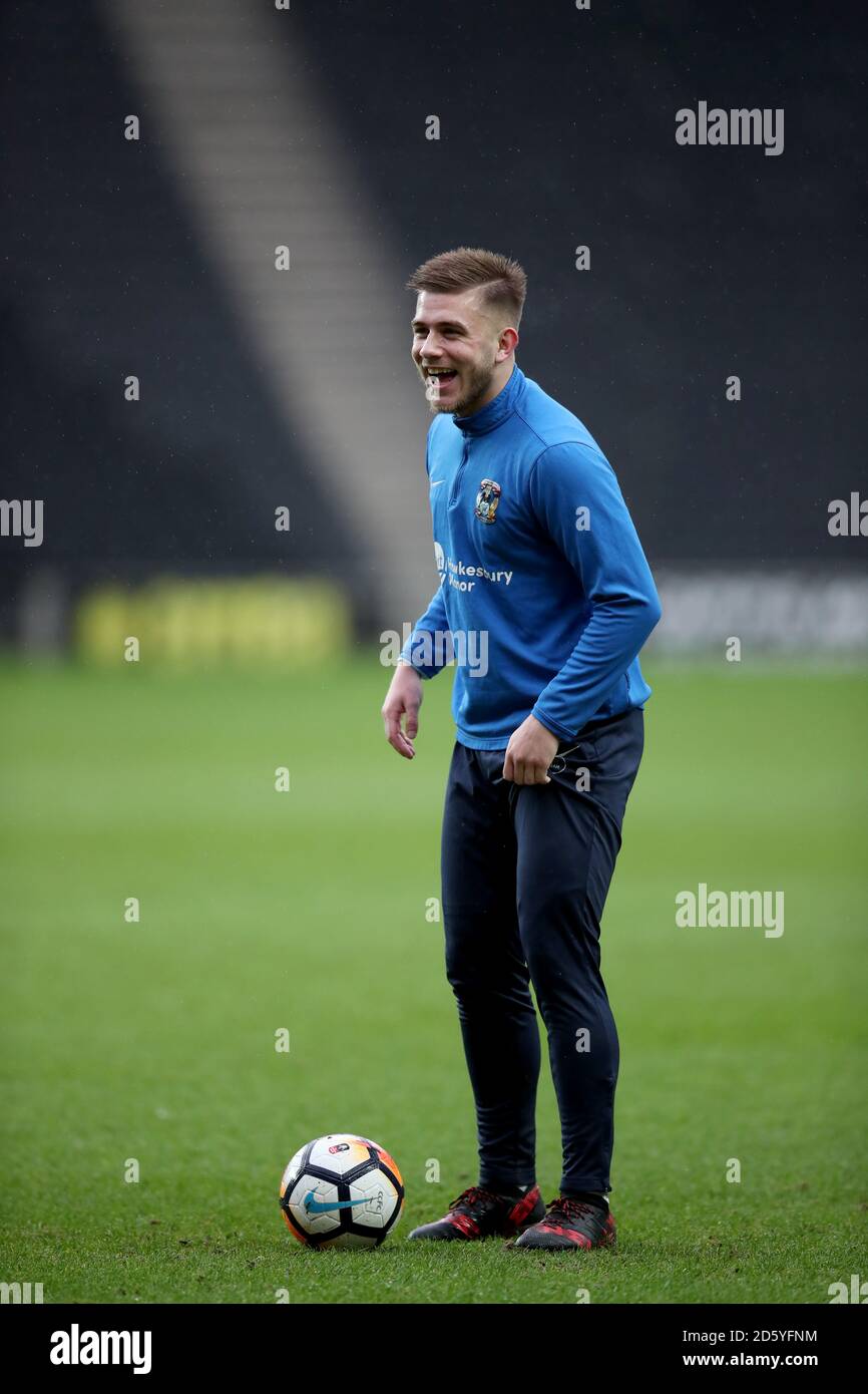 Coventry City's Josh Barrett Stock Photo - Alamy