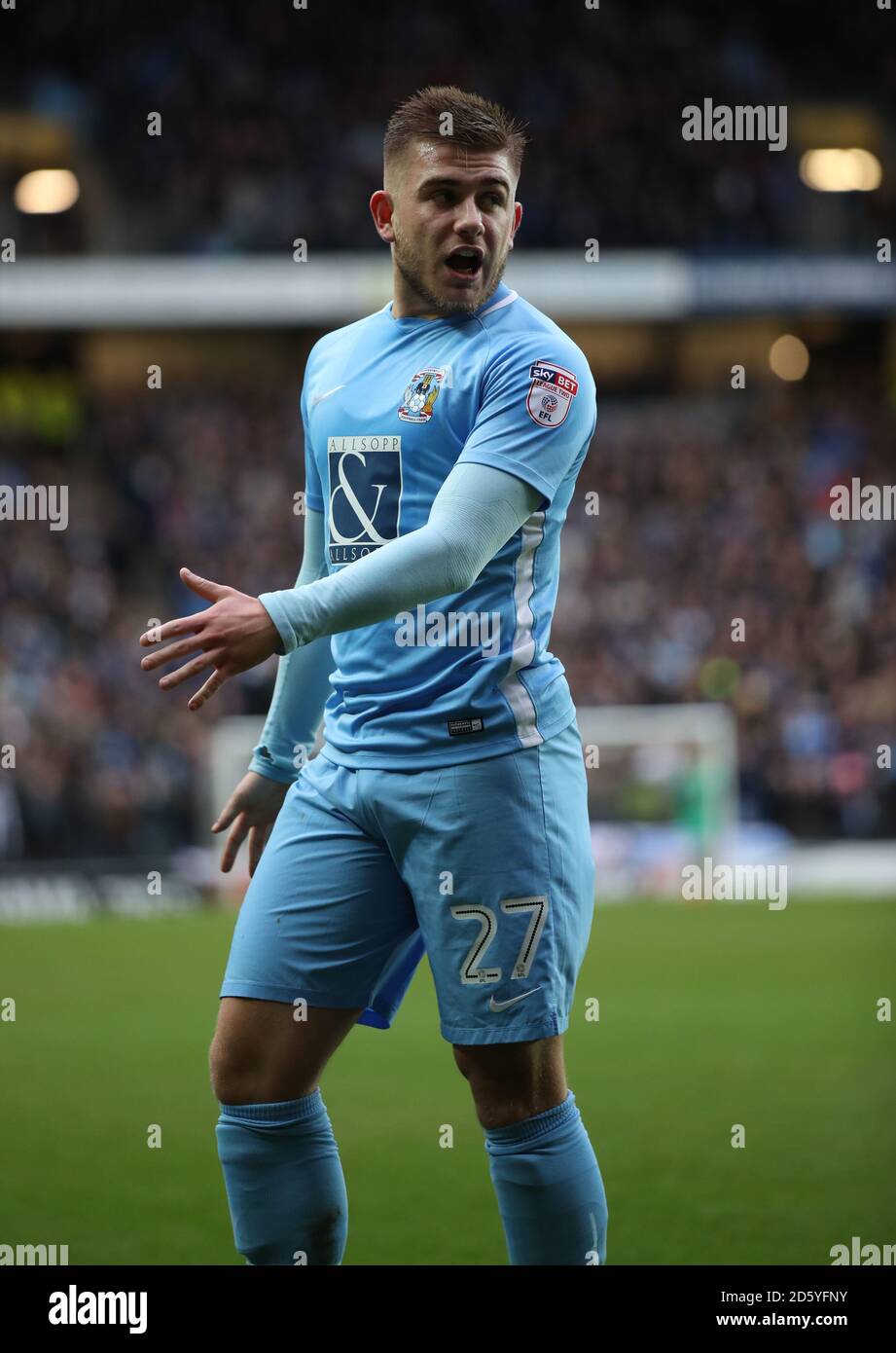 Coventry City's Josh Barrett Stock Photo - Alamy