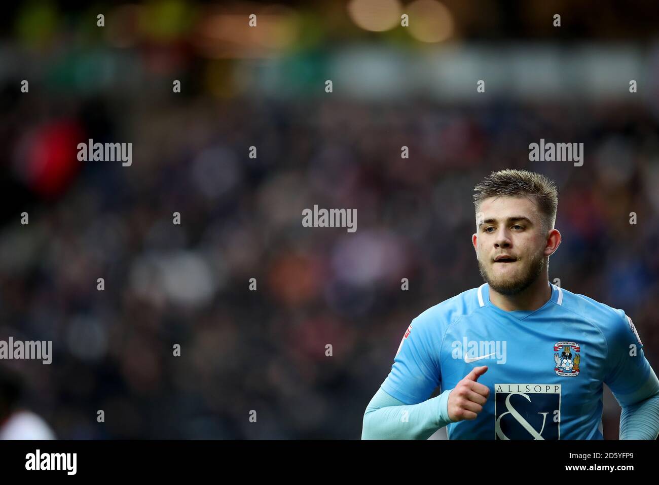 Coventry City's Josh Barrett Stock Photo - Alamy