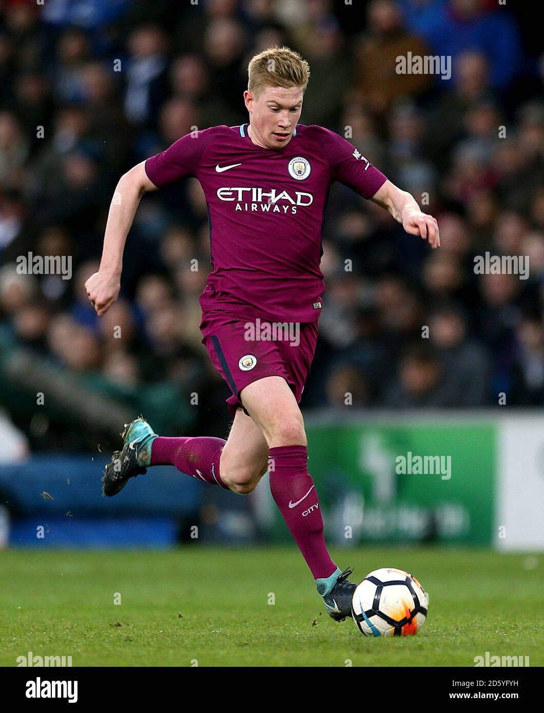 Manchester City's Kevin De Bruyne in action Stock Photo - Alamy