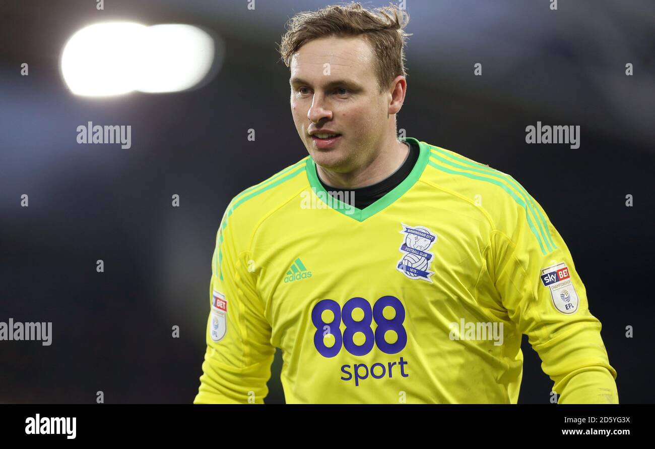 Birmingham City goalkeeper David Stockdale Stock Photo - Alamy