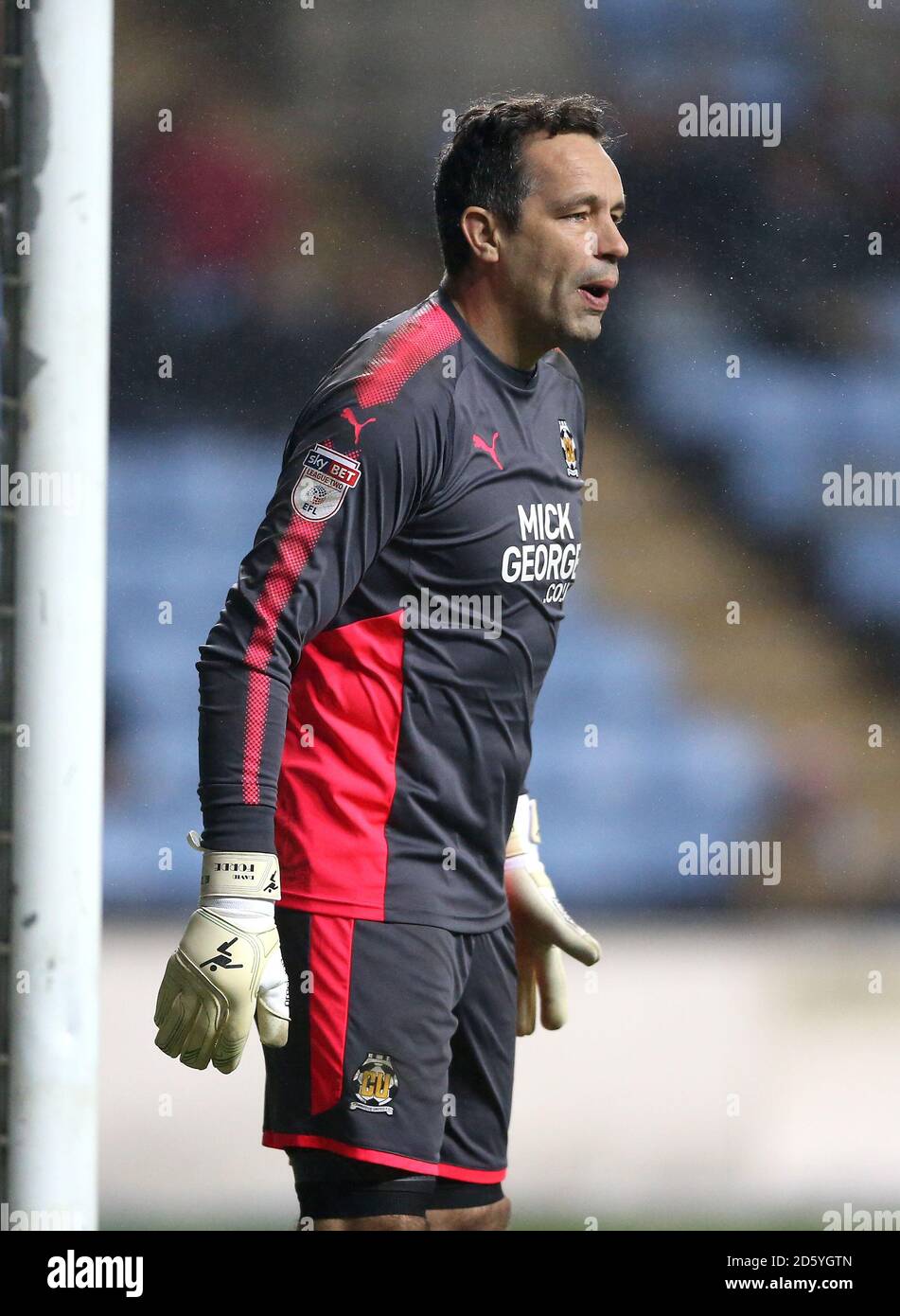 David Forde, Cambridge United Stock Photo - Alamy