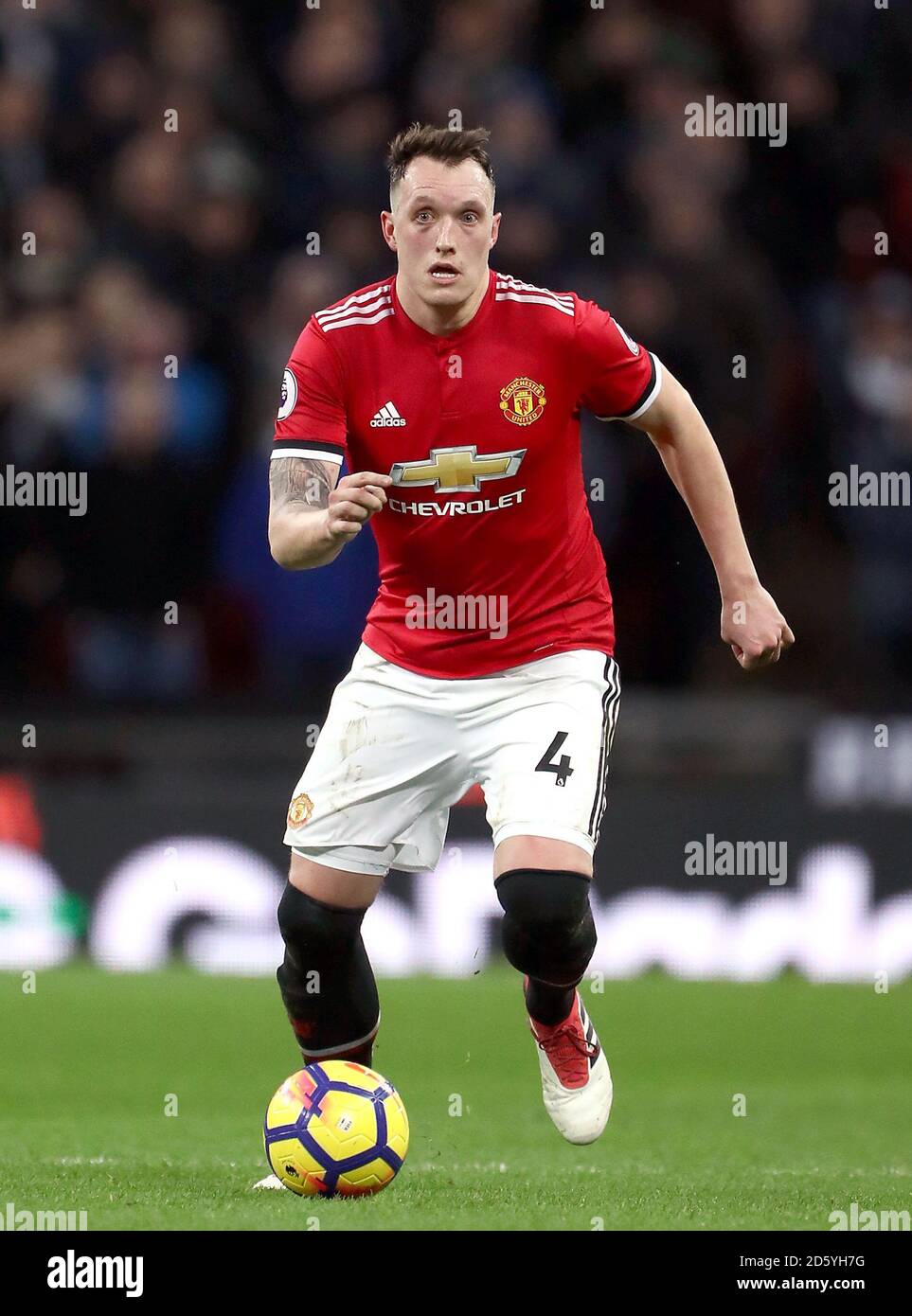 Manchester United's Phil Jones Stock Photo - Alamy