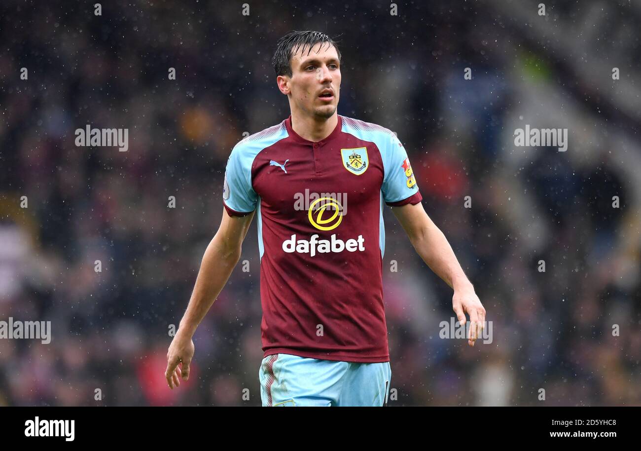 Burnley's Jack Cork Stock Photo - Alamy