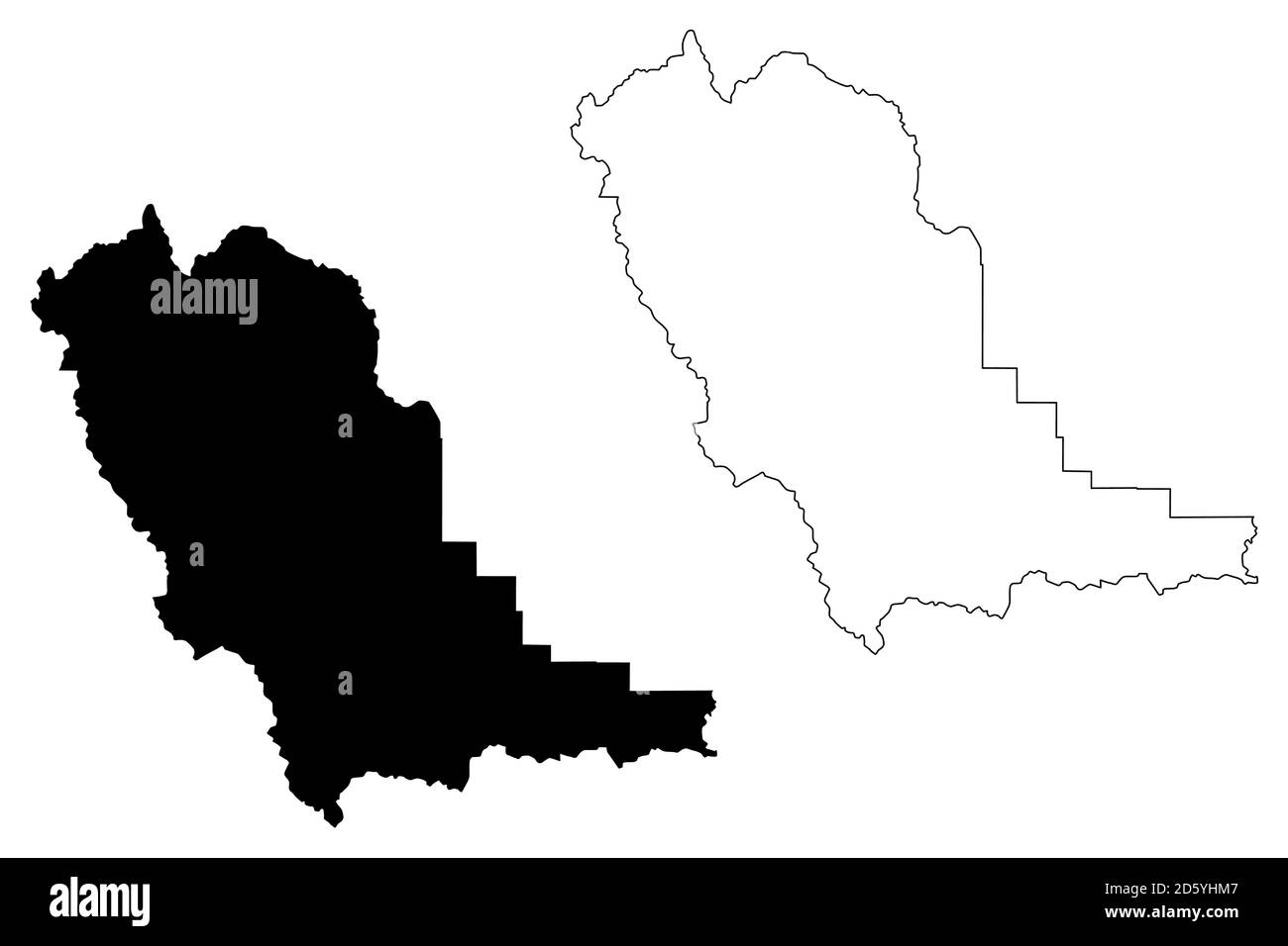 Map of dillon montana Stock Vector Images - Alamy