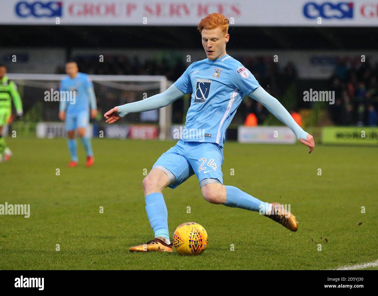 Coventry City's Ryan Haynes in action Stock Photo - Alamy