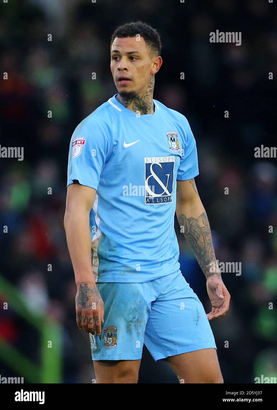 Coventry City's Jonson Clarke-Harris Stock Photo - Alamy