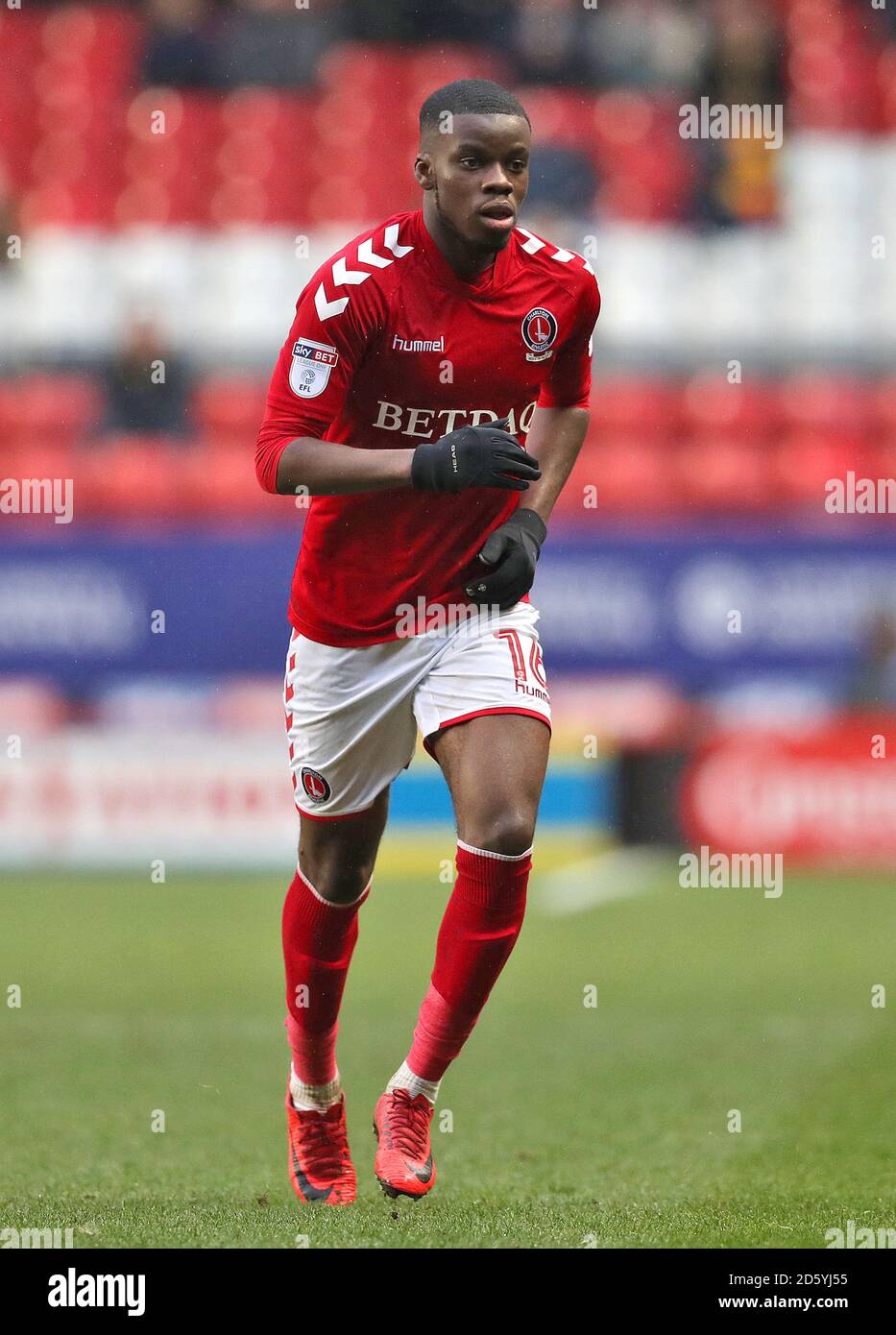 Charlton Athletic's Stephy Mavididi Stock Photo - Alamy