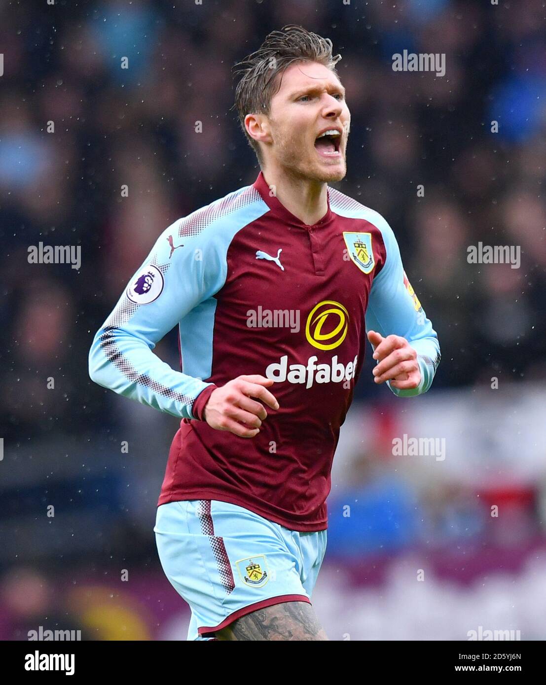 Burnley's Jeff Hendrick Stock Photo - Alamy
