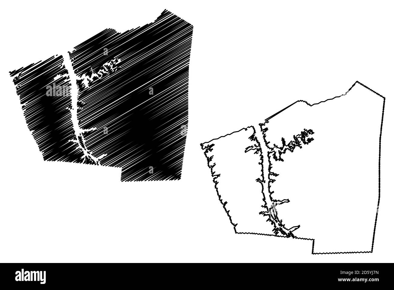 Trigg County, Kentucky (U.S. county, United States of America, USA, U.S ...