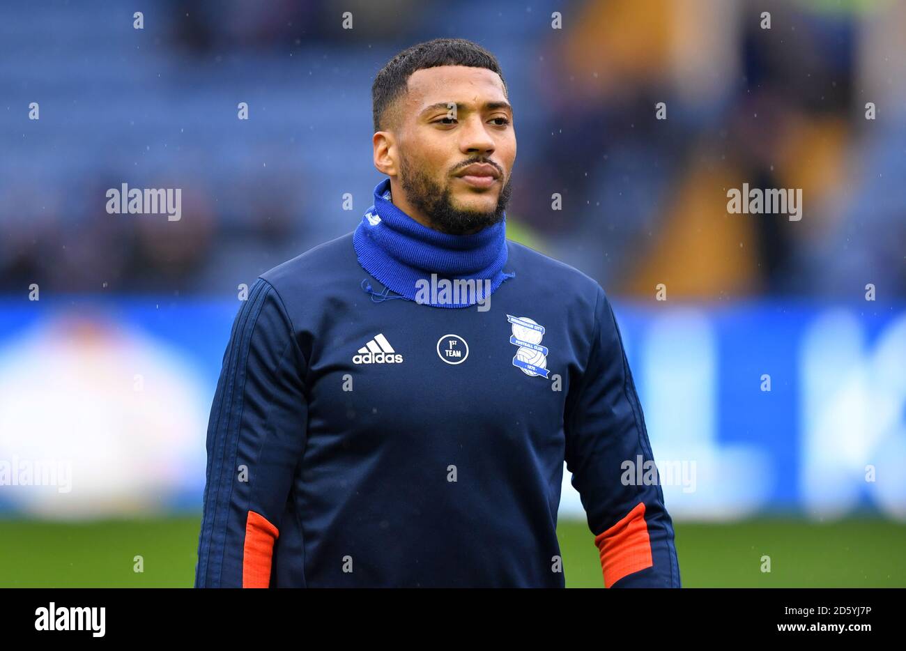 Birmingham City's David Davis warms up ahead of the match Stock Photo ...