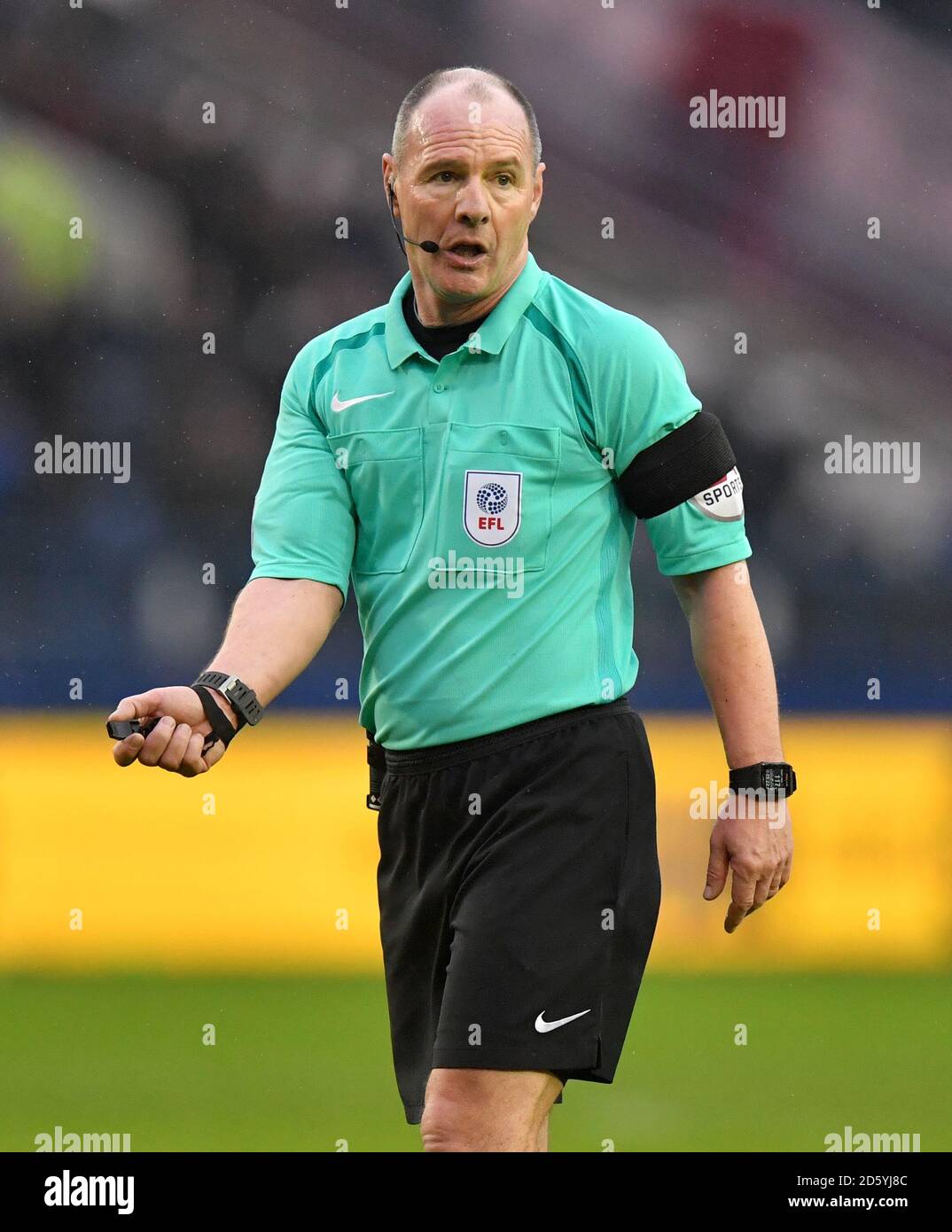 Referee Scott Duncan Stock Photo - Alamy