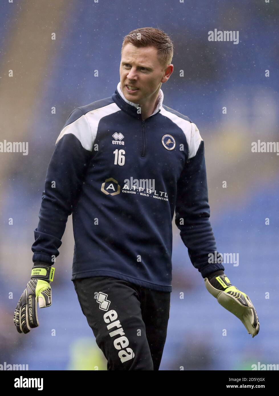 Millwall goalkeeper David Martin Stock Photo - Alamy