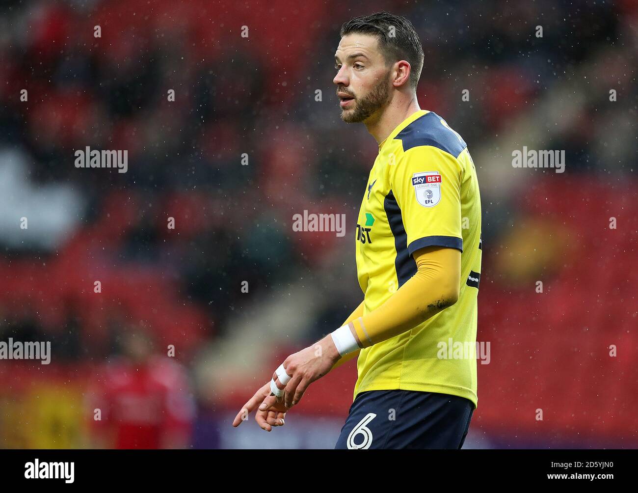 Oxford United's Aaron Martin Stock Photo - Alamy