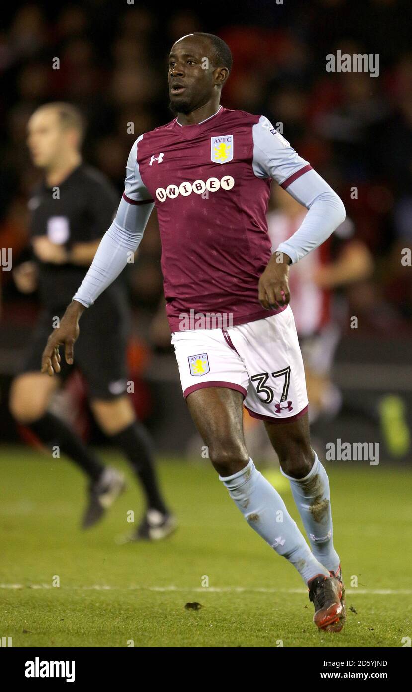 Aston Villa's Albert Adomah Stock Photo - Alamy