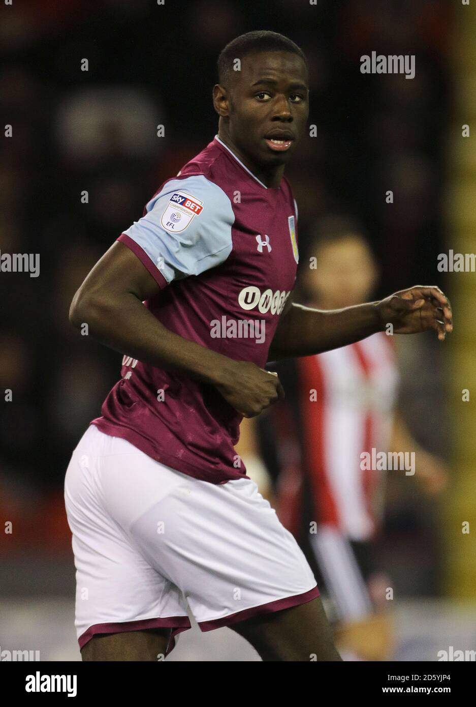 Aston Villa's Keinan Davis Stock Photo - Alamy