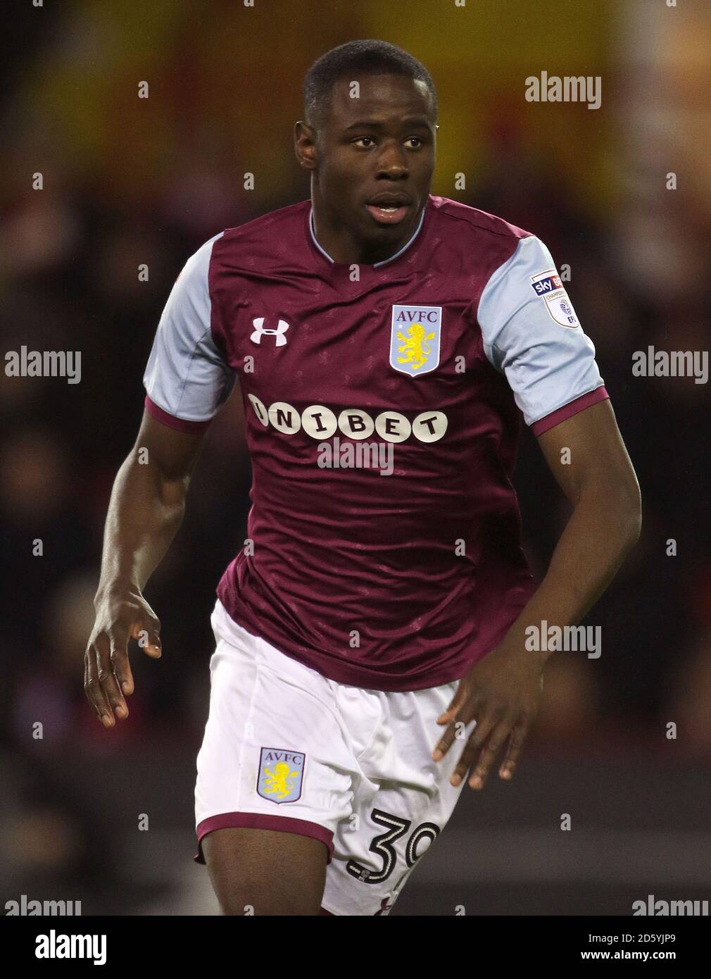 Aston Villa's Keinan Davis Stock Photo - Alamy