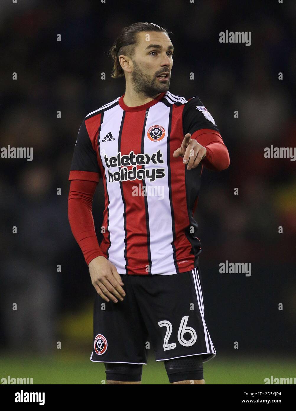 Sheffield United's Ricky Holmes Stock Photo - Alamy