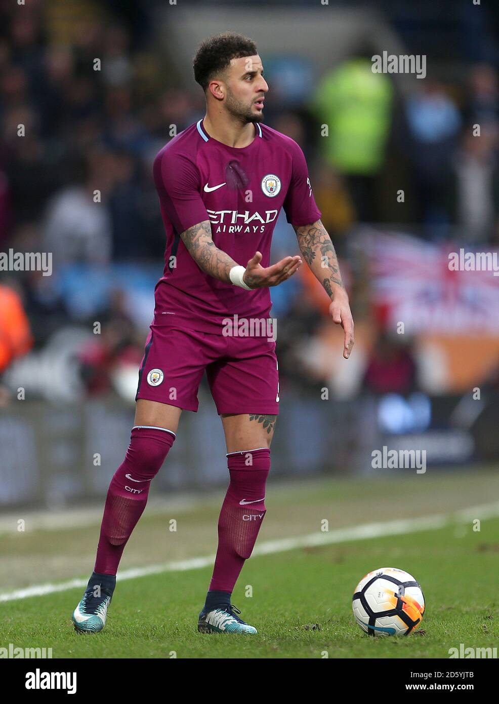 Manchester City's Kyle Walker Stock Photo - Alamy