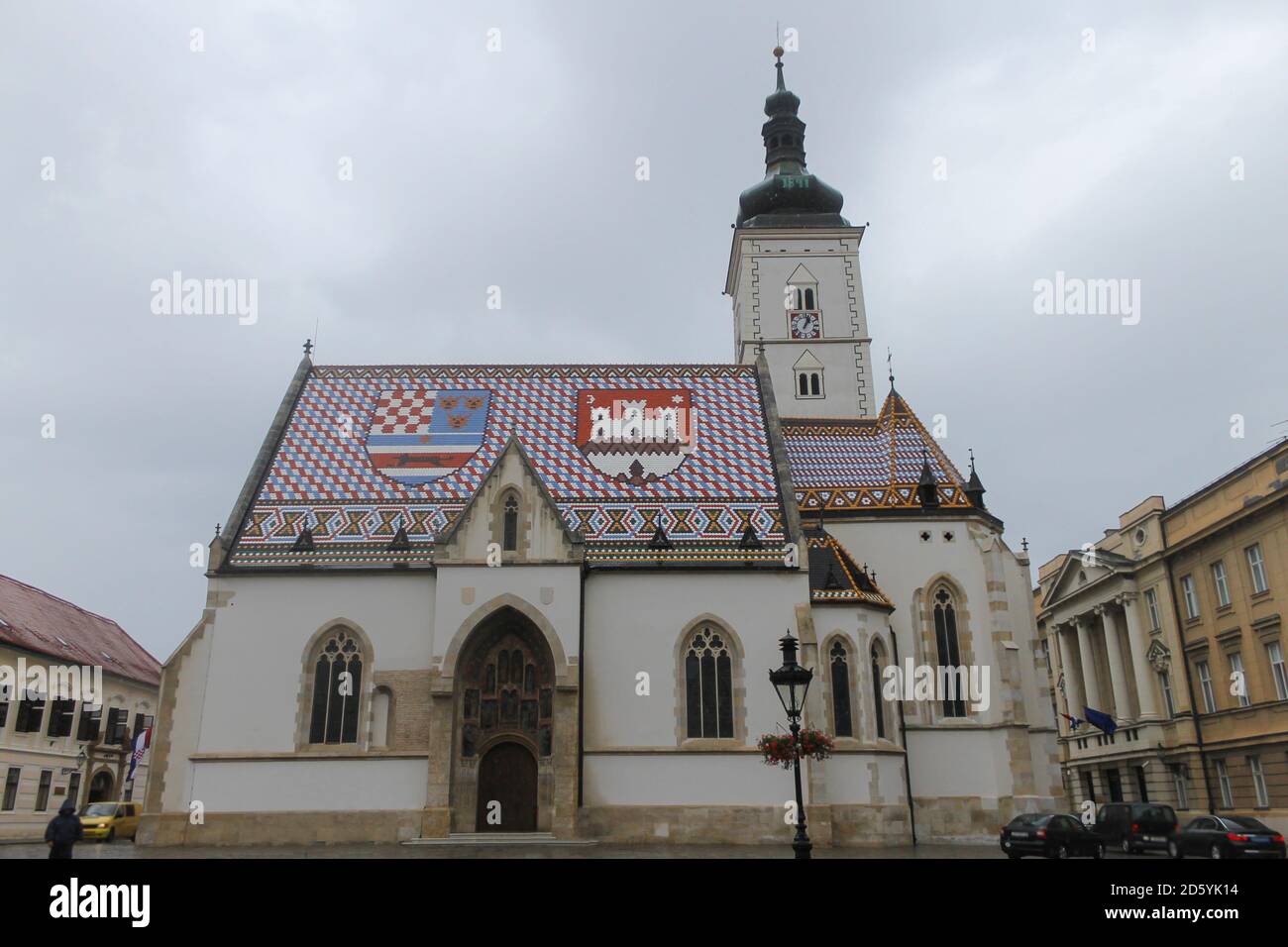 St Mark's Church in Zagreb, Croatia Stock Photo - Alamy