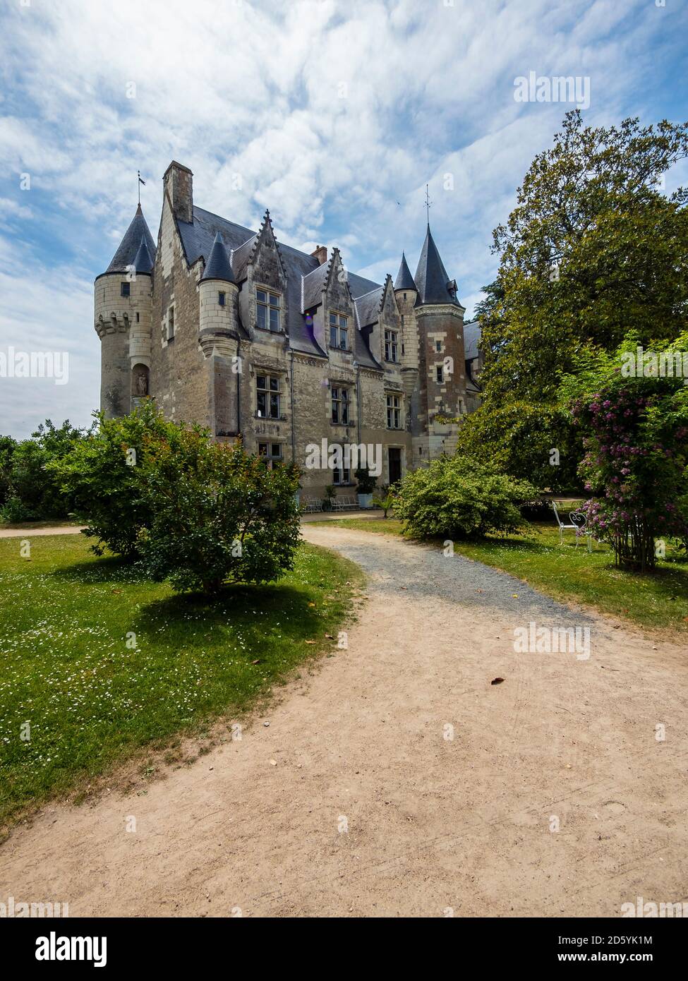 France, Montresor, view to Montresor Castle Stock Photo - Alamy