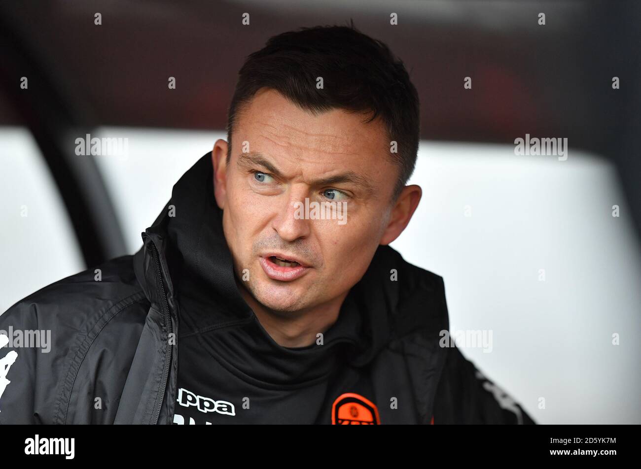 Leeds United's Manager Paul Heckingbottom Stock Photo - Alamy