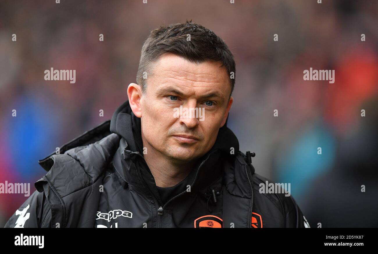 Leeds United's Manager Paul Heckingbottom Stock Photo - Alamy