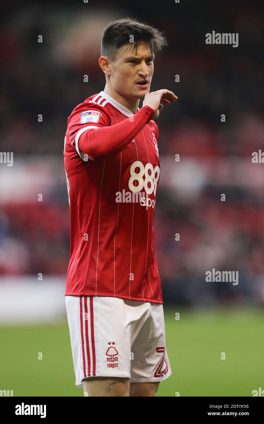 Nottingham Forest's Joe Lolley Stock Photo - Alamy