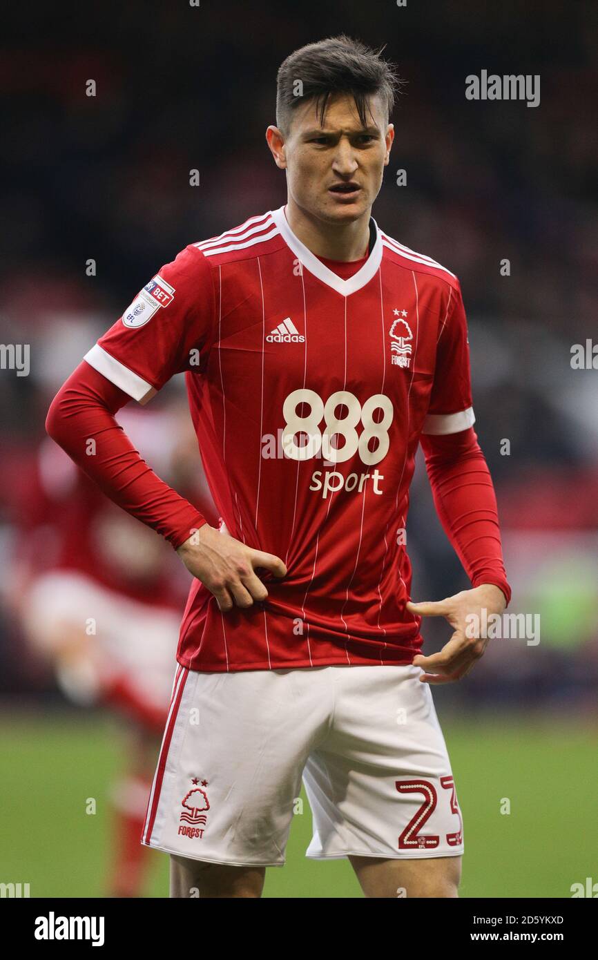 Nottingham Forest's Joe Lolley Stock Photo - Alamy