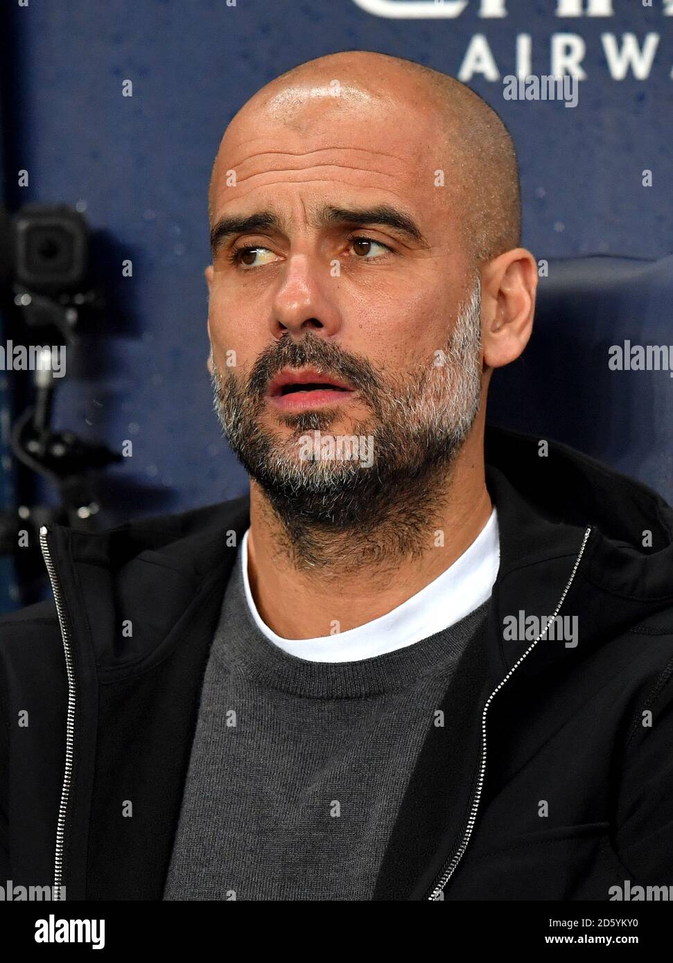 Manchester City manager Pep Guardiola Stock Photo - Alamy
