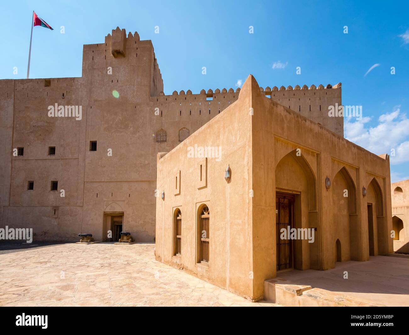 Oman, Jabreen, view of Jabreen Palace Stock Photo - Alamy