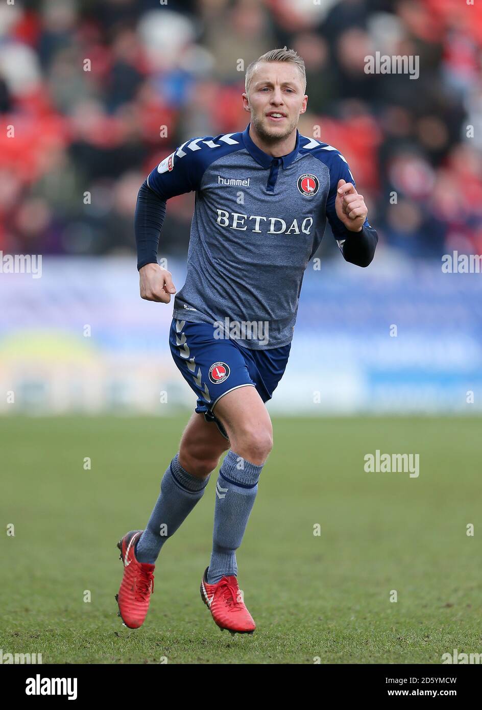 Charlton Athletic's Chris Solly Stock Photo - Alamy