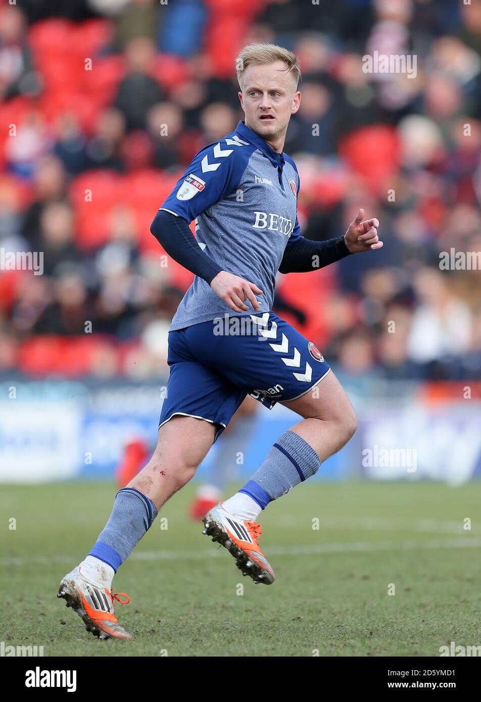 Charlton Athletic's Ben Reeves Stock Photo - Alamy