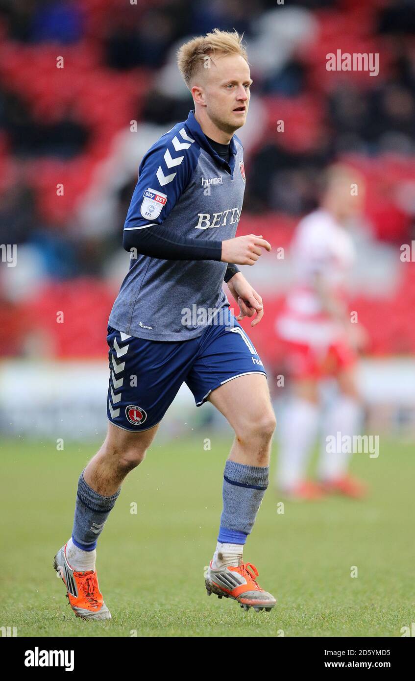 Charlton Athletic's Ben Reeves Stock Photo - Alamy