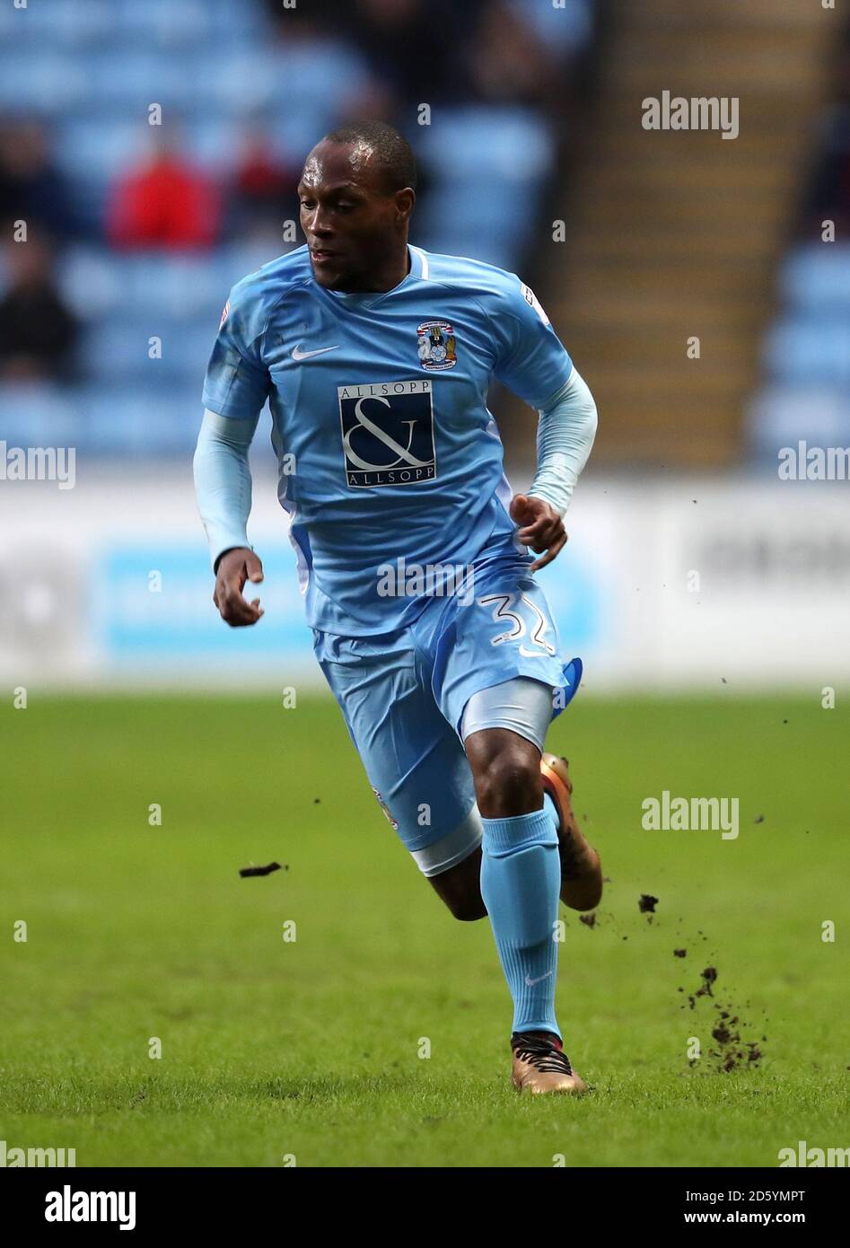 Coventry City's Kyel Reid Stock Photo - Alamy