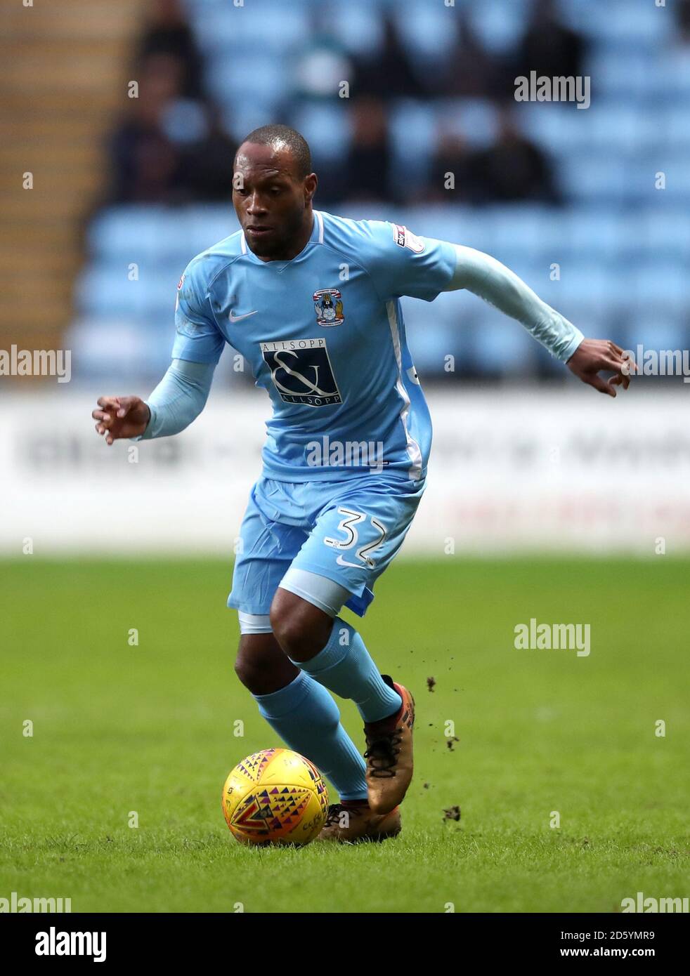 Coventry City's Kyel Reid Stock Photo - Alamy