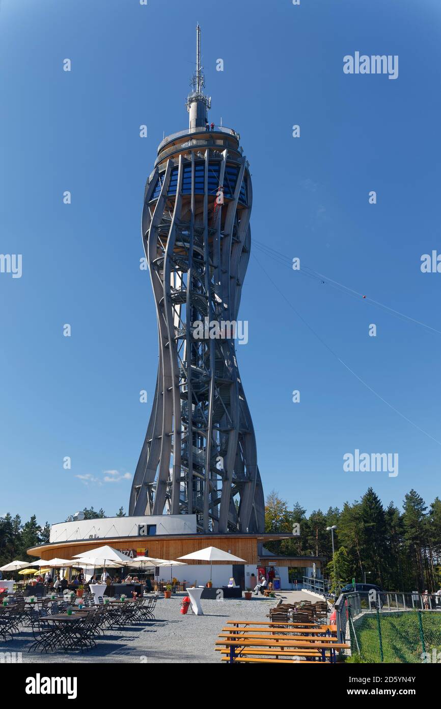 Austria, Carinthia, Pyramidenkogel Stock Photo - Alamy