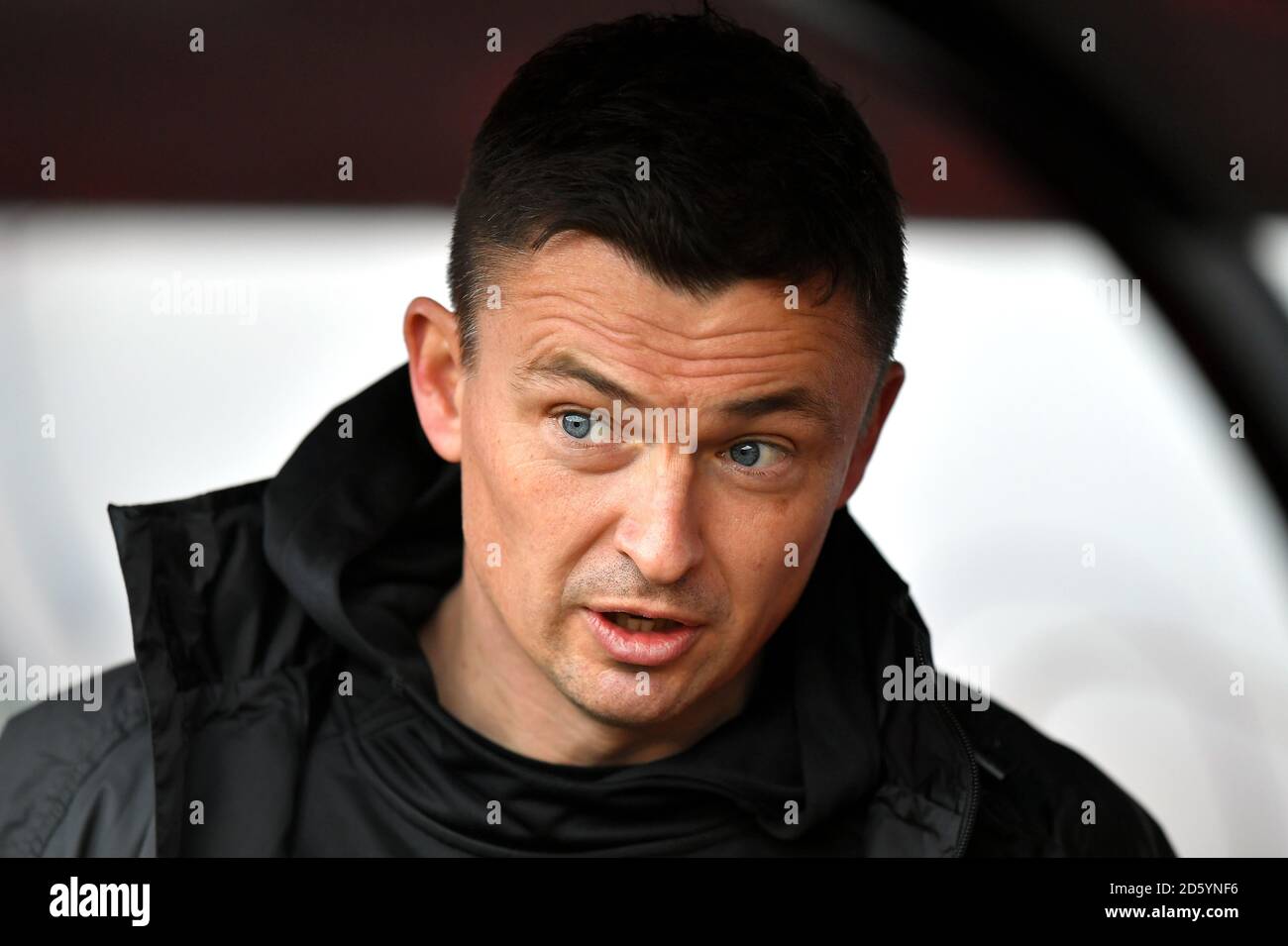 Leeds United manager Paul Heckingbottom Stock Photo - Alamy