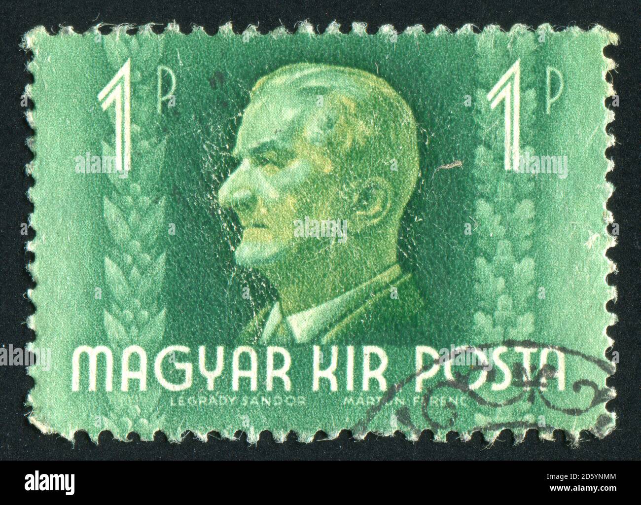 HUNGARY - CIRCA 1941: stamp printed by Hungary, shows Admiral Nicholas ...