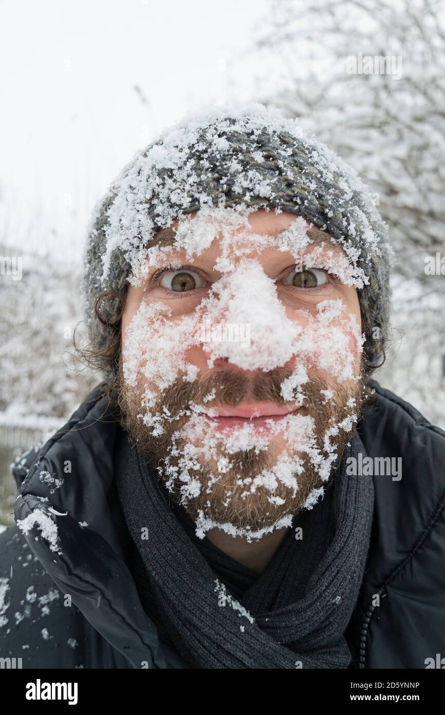 Happy woolly face hi-res stock photography and images - Alamy