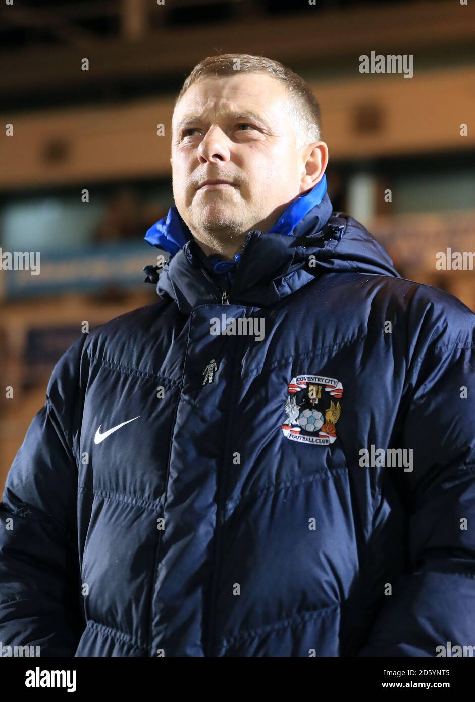 Coventry City manager Mark Robins Stock Photo - Alamy