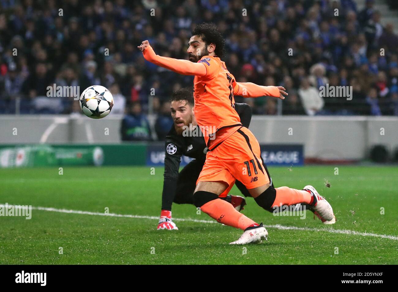 Liverpools mohamed salah second right hi-res stock photography and ...
