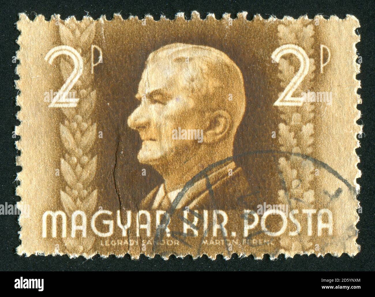 HUNGARY - CIRCA 1941: stamp printed by Hungary, shows Admiral Nicholas ...