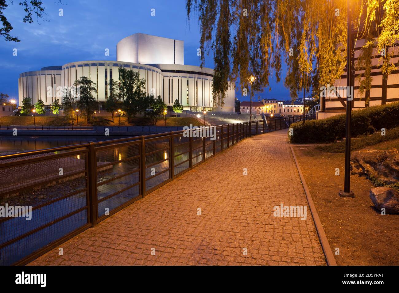 Alley on mill island along brda river hi-res stock photography and ...