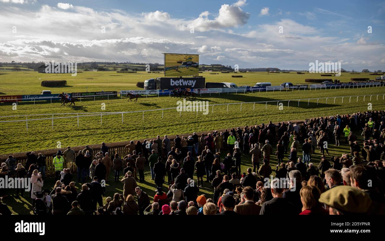General view of the 3.20pm Read Harry Fry On Betway Blog Handicap Chase ...