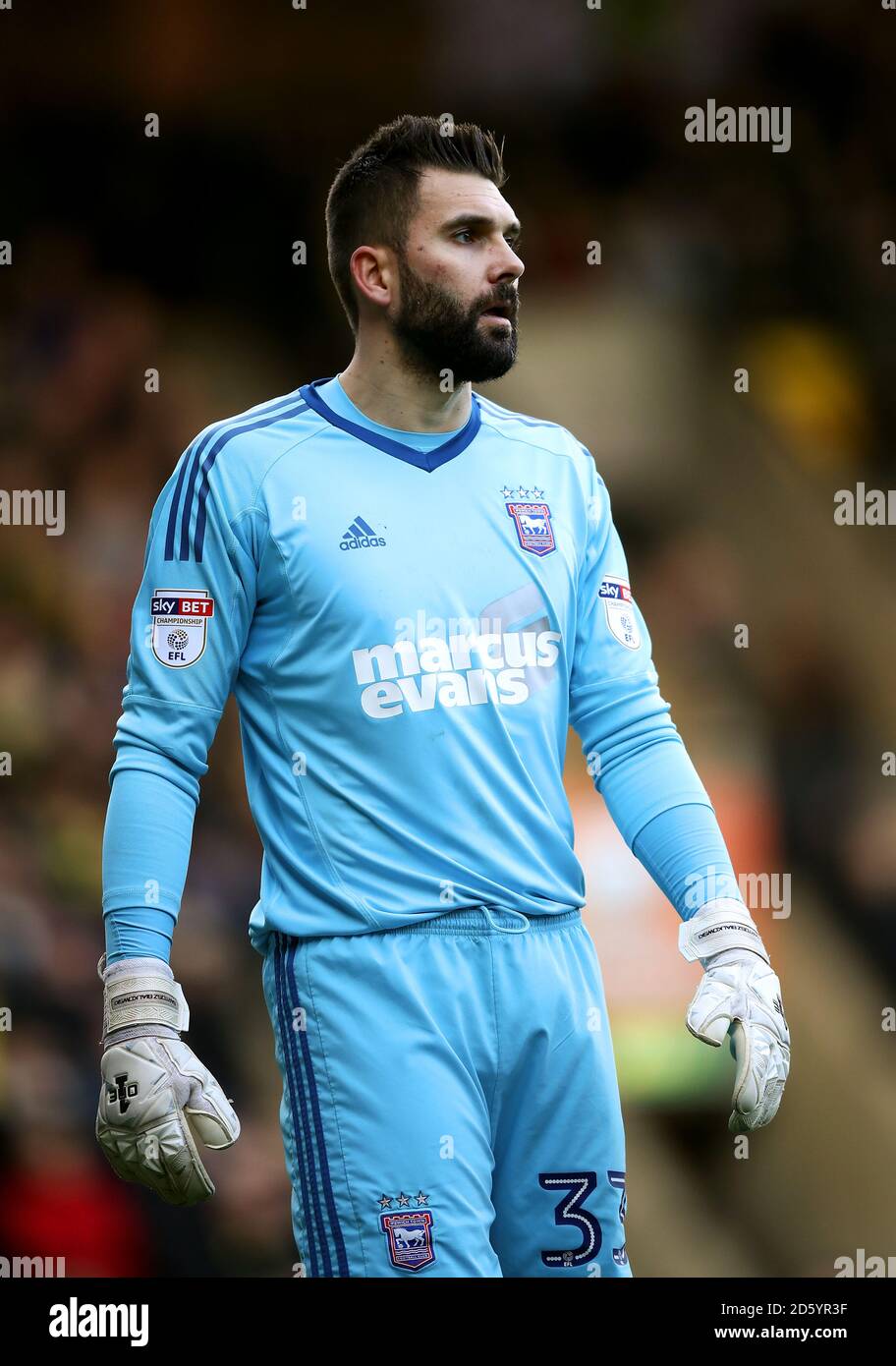 Ipswich Town goalkeeper Bartosz Bialkowski Stock Photo - Alamy